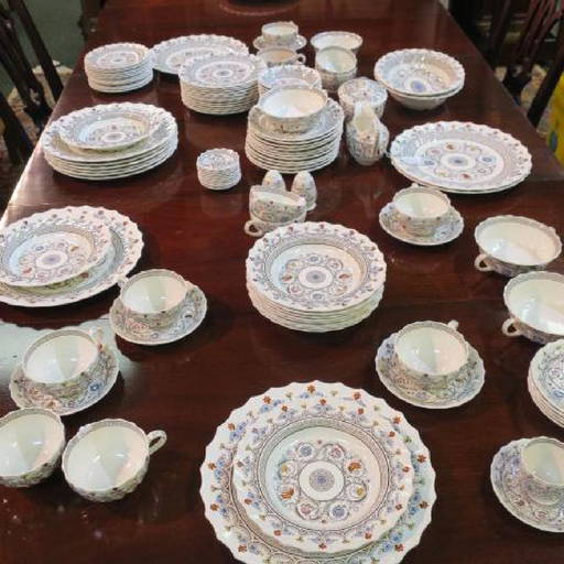 Set Of Copeland Spode "florence" Dinnerware For 12: