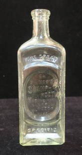 The Great Dr. Kilmer's Swamp Root Medicine Bottle: