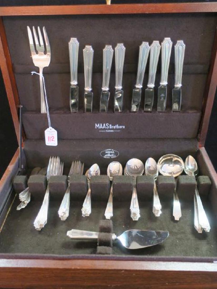 GORHAM "King Albert" Sterling Silver Flatware, 97 PCS: