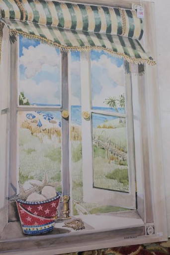 Kristy B Edwards, Window On The Beach, Offset