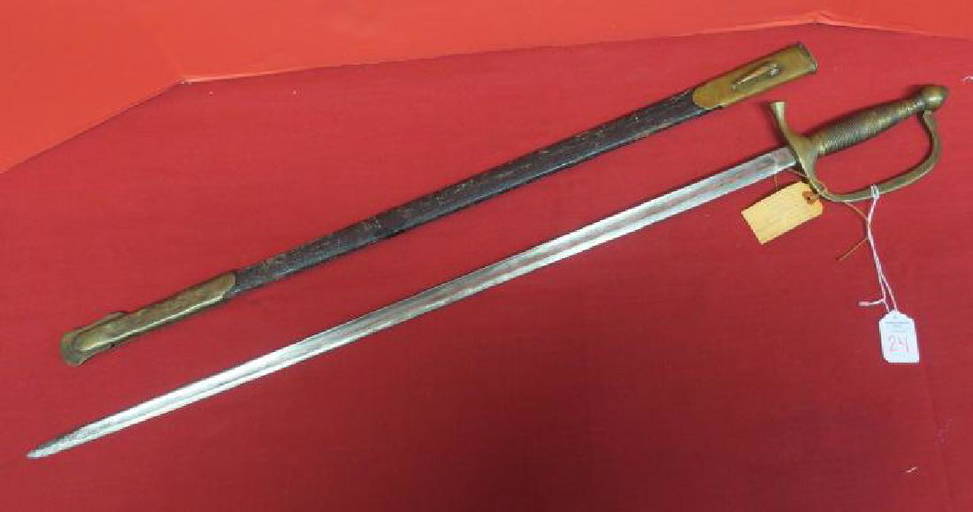 US MUSICIANS' SWORD, MODEL 1840: - Aug 18, 2019 | Phoebus Auction ...