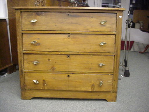 28: 4 Drawer Pine American Colonial Style Chest: - Jan 01, 2005 ...