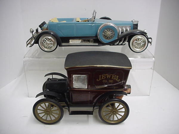 Two Jim Beam Collector Cars