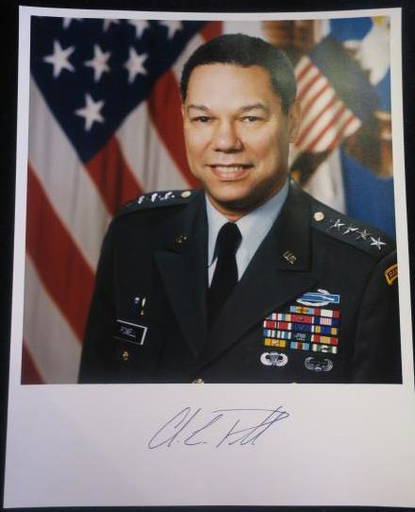 GENERAL COLIN POWELL, 8X10 Autograph Color Photograph: - Nov 24, 2019 ...
