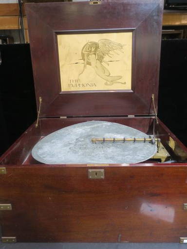 19th C. "EUPHONIA" Disk Table Top Music Box: - Nov 24, 2019 | Phoebus ...