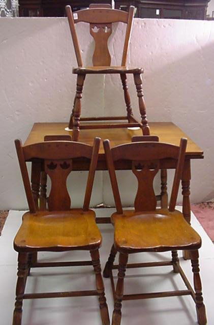 Tell City Young Republic Hard Rock Maple Table - Nov 19, 2016 | Bremo ...