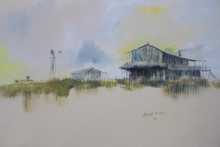 HERB JONES Original Watercolor Landscape: - Apr 26, 2020 | Phoebus ...