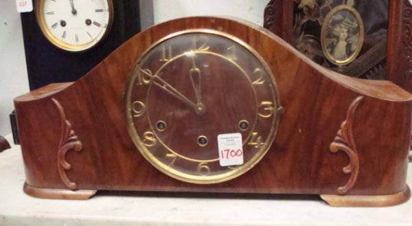 Karl Lauffer Mantle Clock With Westminster Chime
