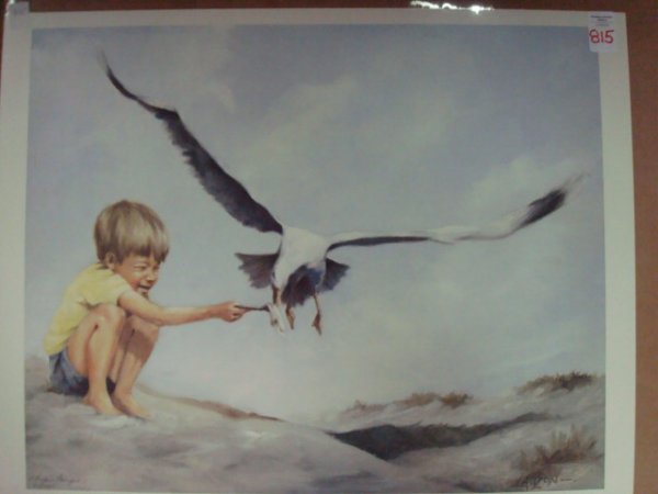 815: PS/# Print V. RYAN LAUZON. "Just Friends":