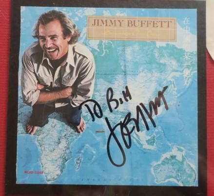 Jimmy Buffett; Autograph And Memorabilia: