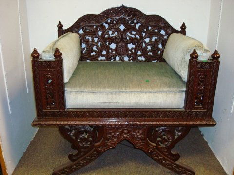 314: Siamese Howdah Elephant Saddle Chair: