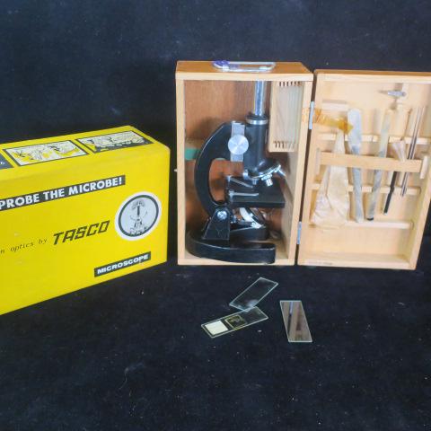Tasco 750xk Microscope In Original Packaging:
