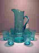 Hand Painted Victorian Lemonade Set - Jul 20, 2013 | Old Barn Auction ...