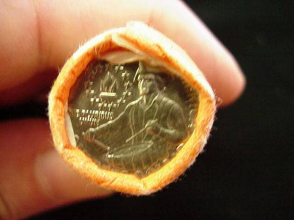 617d. Bu Roll Of Bicentennial Quarters