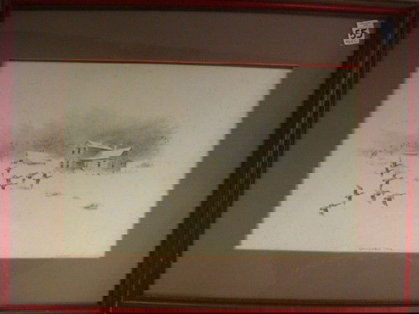 55: Pencil Signed HERB JONES Landscape Print: - Oct 24, 2010 | Phoebus ...