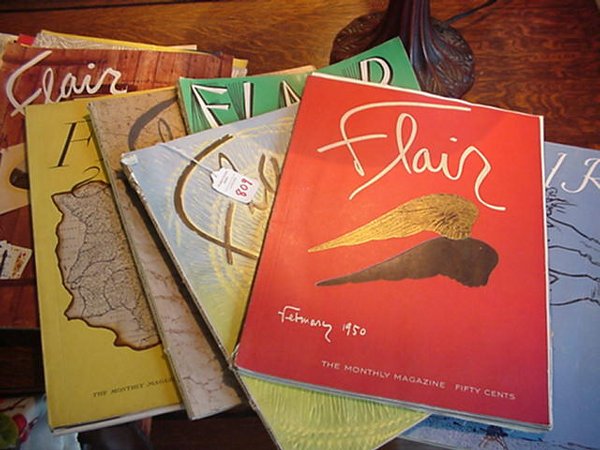 809: Collection of 12 Flair Magazines: Publis