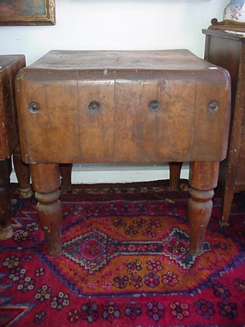 Oversized Hardwood Butcher Block: 29 1/2