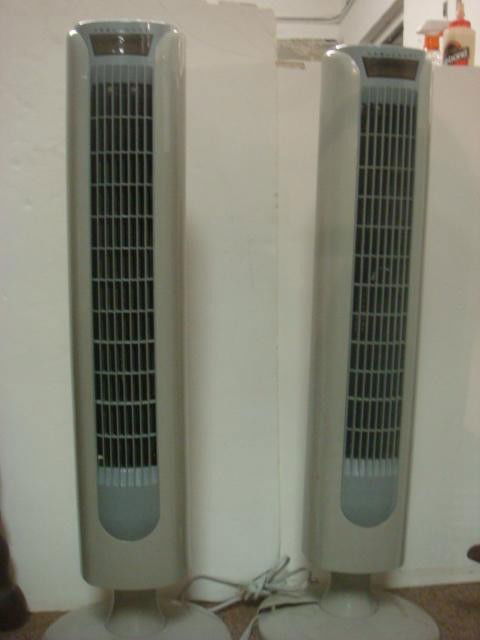 Two Aloha Breeze Tower Fans