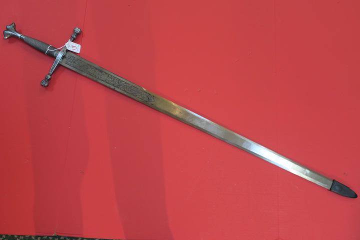 Replica Long Broad Sword Of King Carlos V Of Spain:
