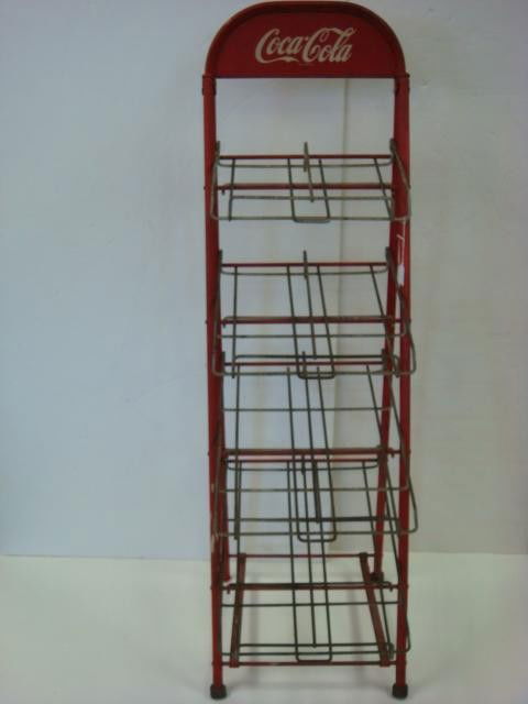 54: Four Tiered Wire 1950's Vintage Coca Cola Rack: - Aug 07, 2011 ...
