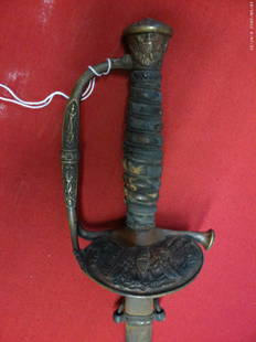 1860 Civil War Staff & Field Officer's Sword Clamshell