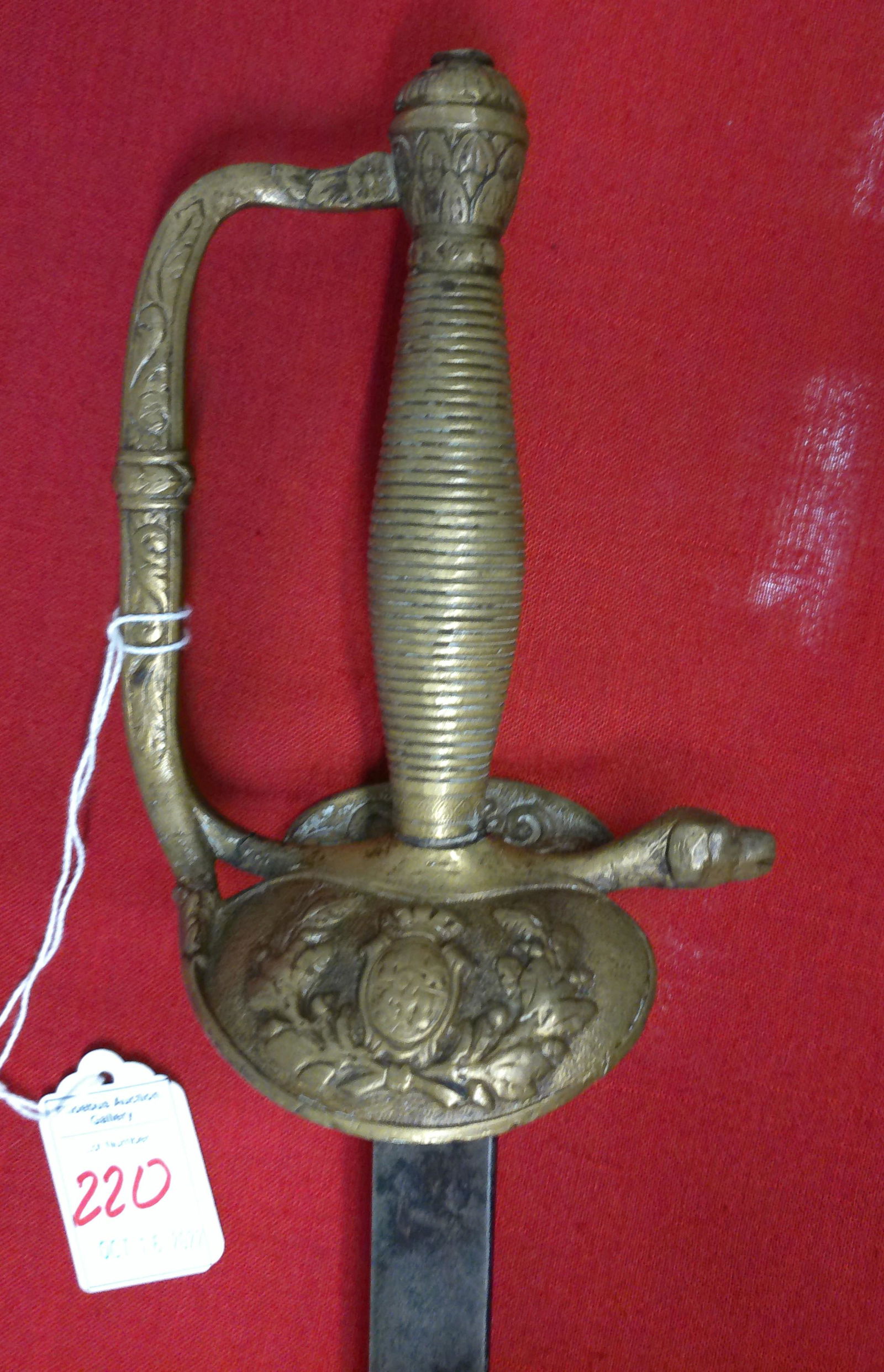 Non-Commissioned Officer Dress Sword with Brass Guard. - Oct 16, 2022 ...