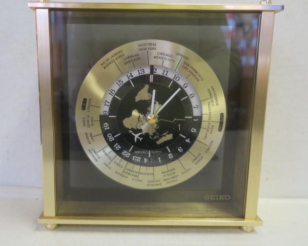 SEIKO Quartz World Time Clock, Airplane Second Hand: (#0057) on Jan 01 ...