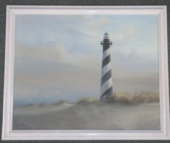 Wayne Fulcher, Cape Hatteras Lighthouse Acrylic:
