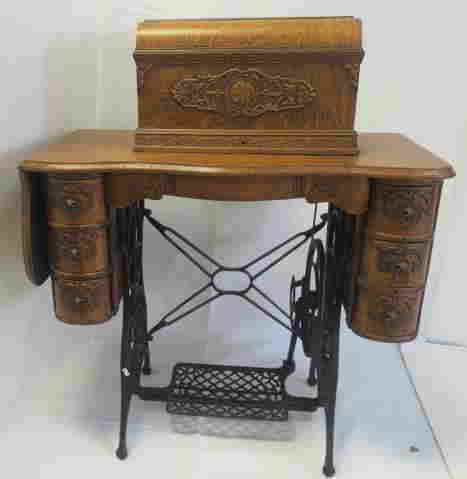 19th Century MINNESOTA MODEL A Sewing Machine/Stand: (#0247) on Jan 01 ...