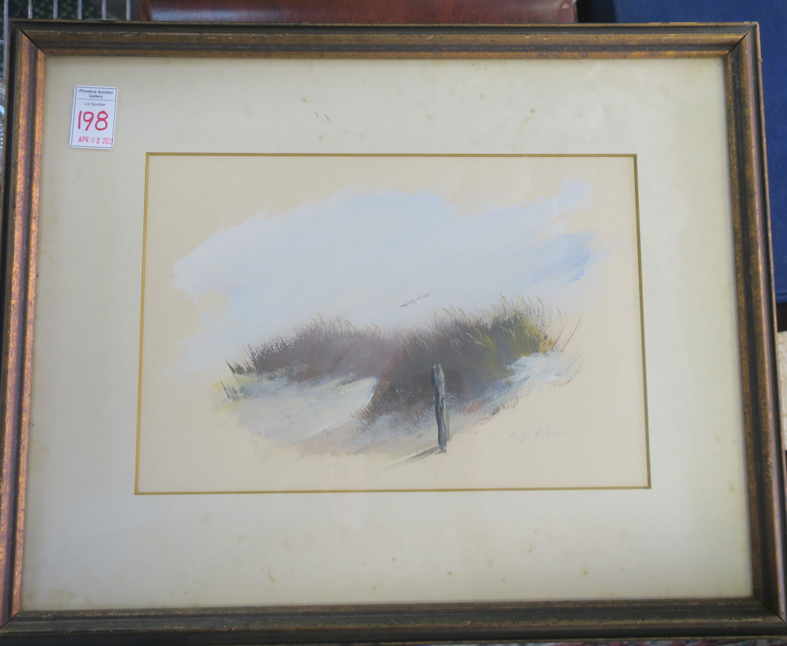 Beach Dunes And Sea Grass Painting By Wayne Fulcher: