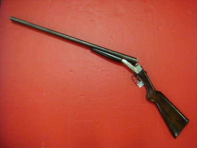 418B: SPRINGFIELD ARMS CO 12 GA Double Barrel Shotgun: