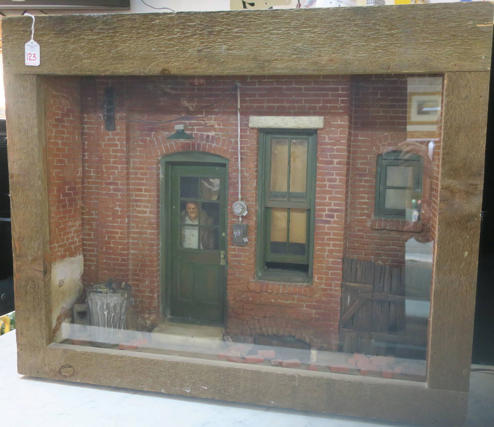 Michael Garman (1938-2021), "cityscape" Diorama: Auction
