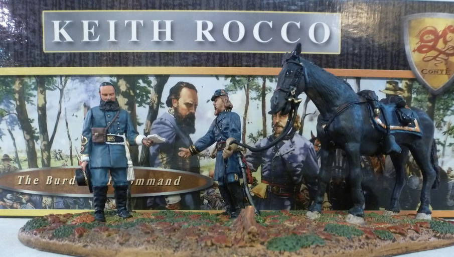 Keith Rocco Collector's Set "burden Of Command":