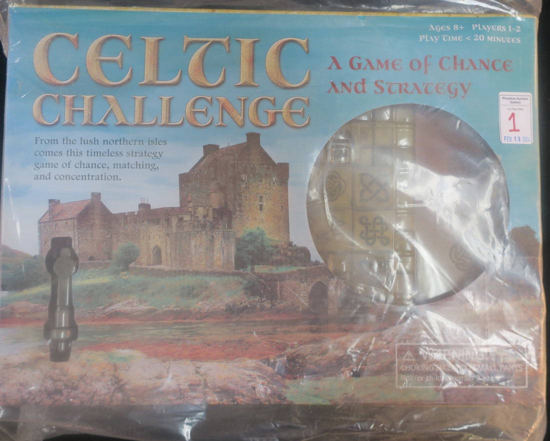 Executive Toy; Celtic Challenge; Chance & Strategy: Auction