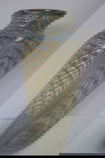 Kit Karbler & Michael David Bloom Art Glass Vase: