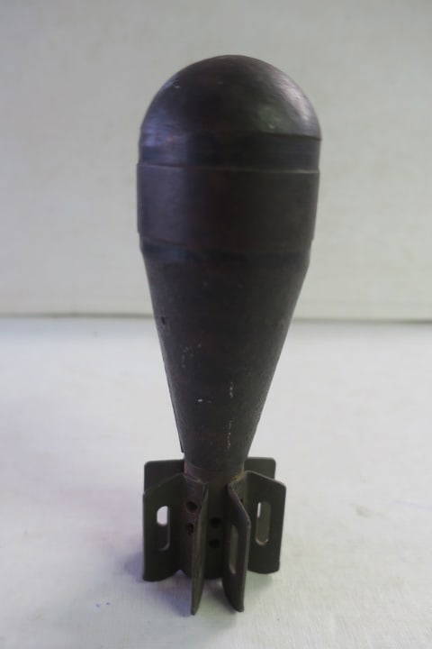 Us M-69 60mm Inert Practice Mortar Training Bomb: Auction