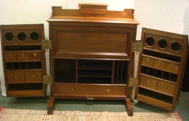 19th C. William WOOTON Patent Cabinet Secretary: