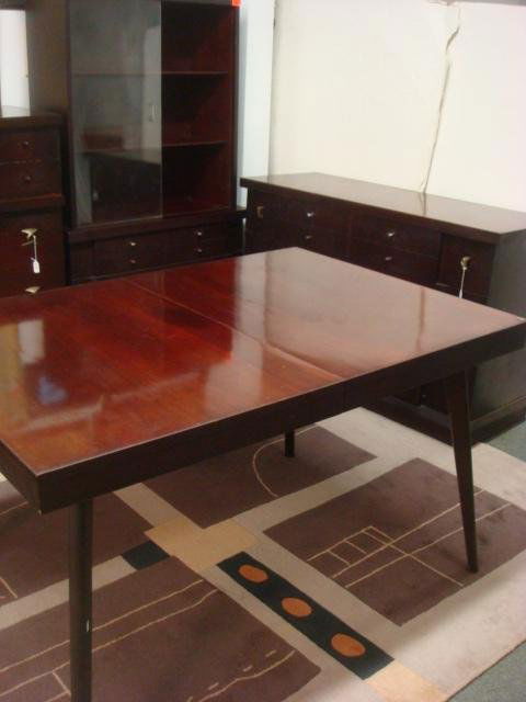 BASIC-WITZ Danish Modern 3 Piece Dining room Suite: