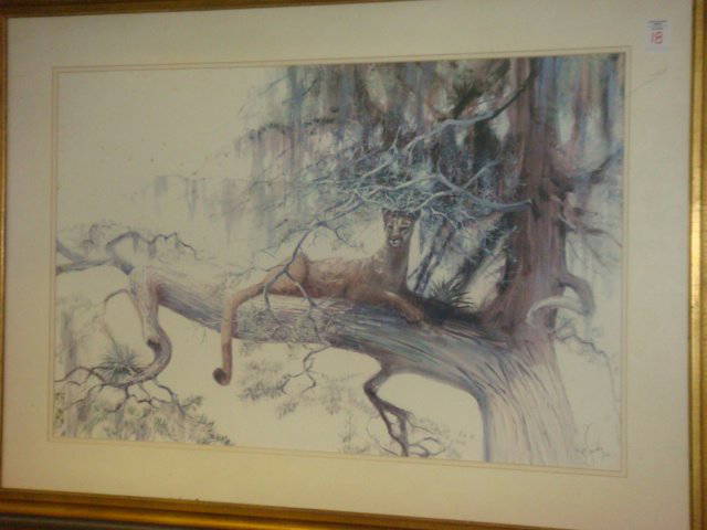 RUSS SMILEY Signed and Numbered Florida Puma Print: - Mar 16, 2013 ...