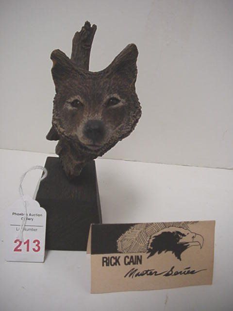 213: Rick Cain Wolf Trail Wolf Sculpture: Lim - Jan 01, 2004 | Phoebus ...