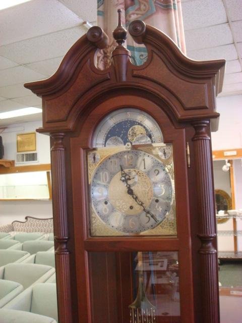 URGOS Grandfather Clock, 80" x 24" x 13 1/2":