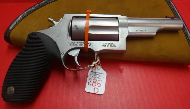 TAURUS "THE JUDGE" Nickel 410 GA/.45 Colt Revolver: - May 27, 2013 ...
