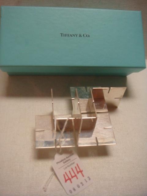 Unusual TIFFANY & CO Sterling Silver Desk Puzzle: