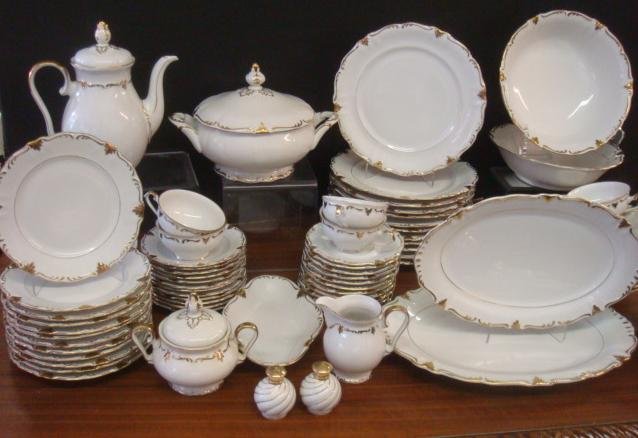 Set of WINTERLING Bavarian Duchess Dinnerware: