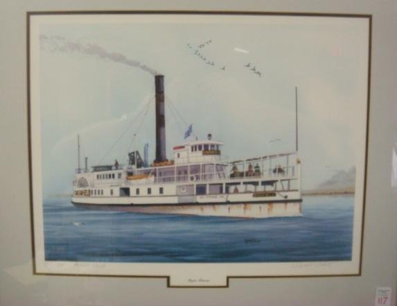 Signed Robert Clontz Artist Proof Print: