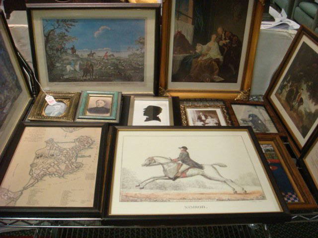 Collection of Framed Colonial Prints: - Nov 17, 2013 | Phoebus Auction ...
