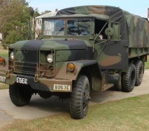 Us Army M35a2 2 1/2 Ton 6x6 Wo/w Army Truck: