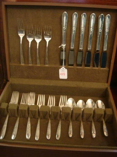 Reed & Barton "autumn Leaves" Sterling Flatware: