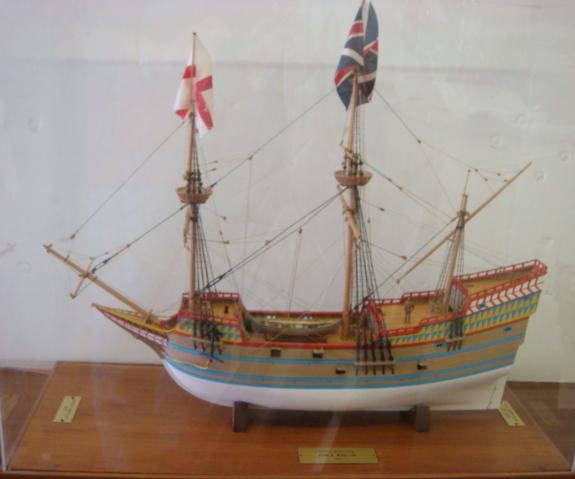 Fully Rigged Model of Galleon SUSAN CONSTANT in Case: - May 25, 2014 ...