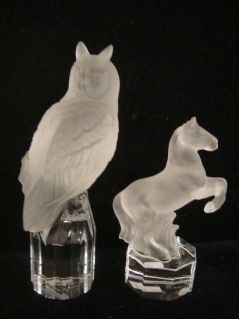 Collection of GOEBEL CRYSTAL Animals: : Lot 242